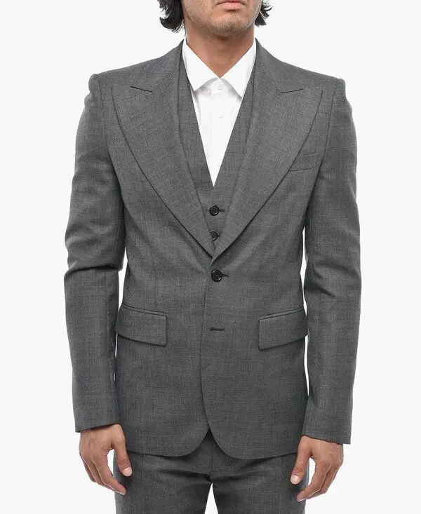 Dsquared2 Three-piece Peak-lapel Suit