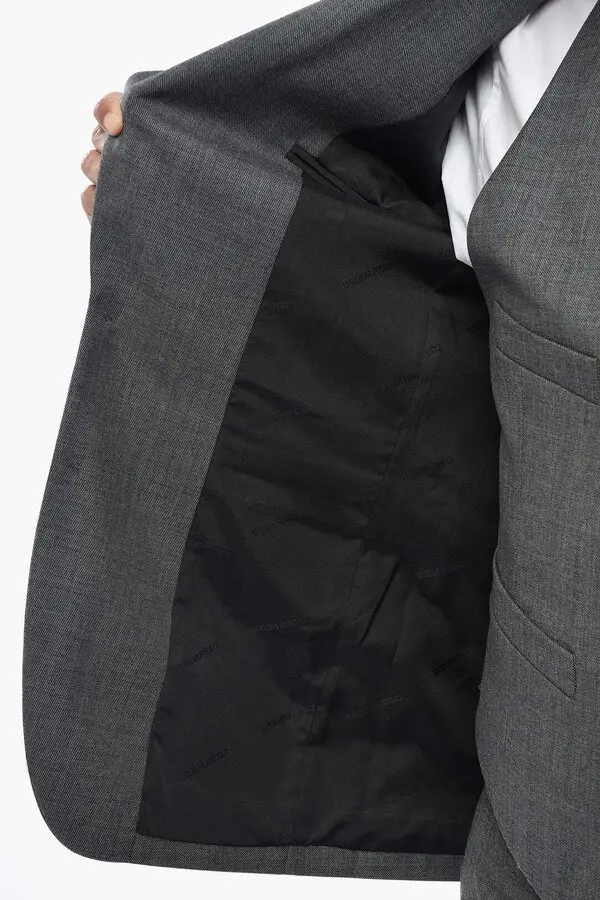 Dsquared2 Three-piece Peak-lapel Suit