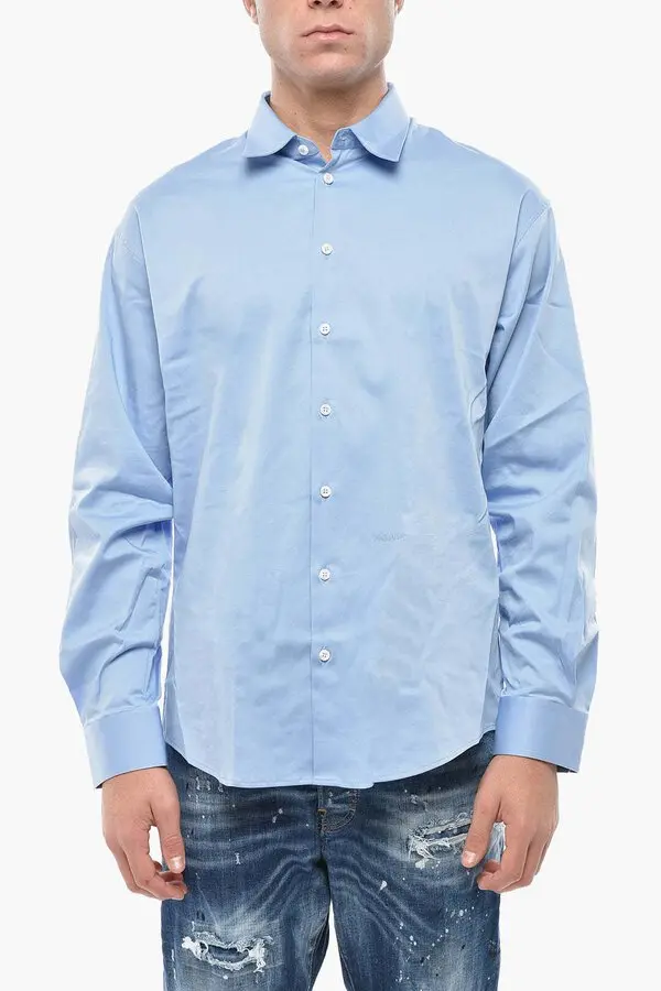 Dsquared2 Embroidered-logo Shirt