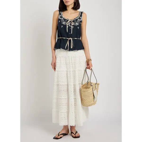 Rixo Sleeveless Top