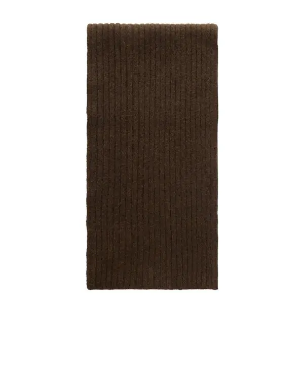 Arch4 Nancy Ribbed Cashmere Scarf - Black