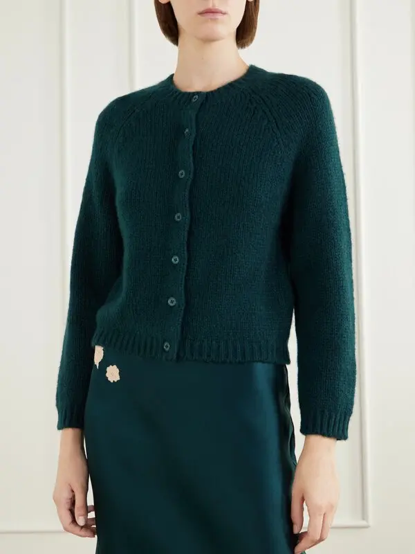 DÔEN Darcy Wool And Cashmere-blend Cardigan