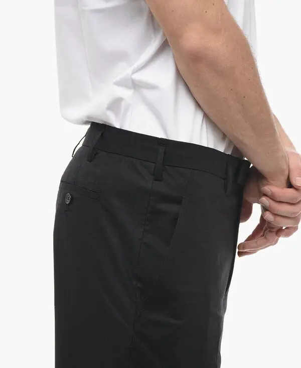 Neil Barrett Concealed-fastening Cropped Tailored Trousers