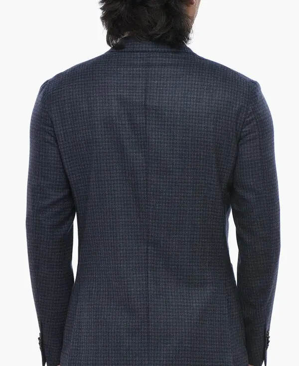 Corneliani Unlined Gingham Blazer