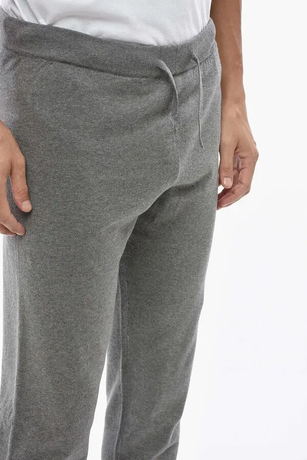 Corneliani Mélange-effect Track Pants