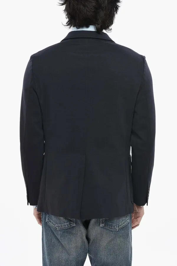 PAOLO PECORA Notch-lapel Long-sleeve Blazer