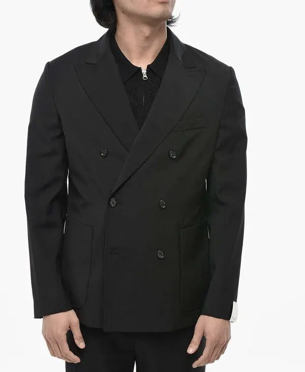 PAOLO PECORA Double-breasted Blazer