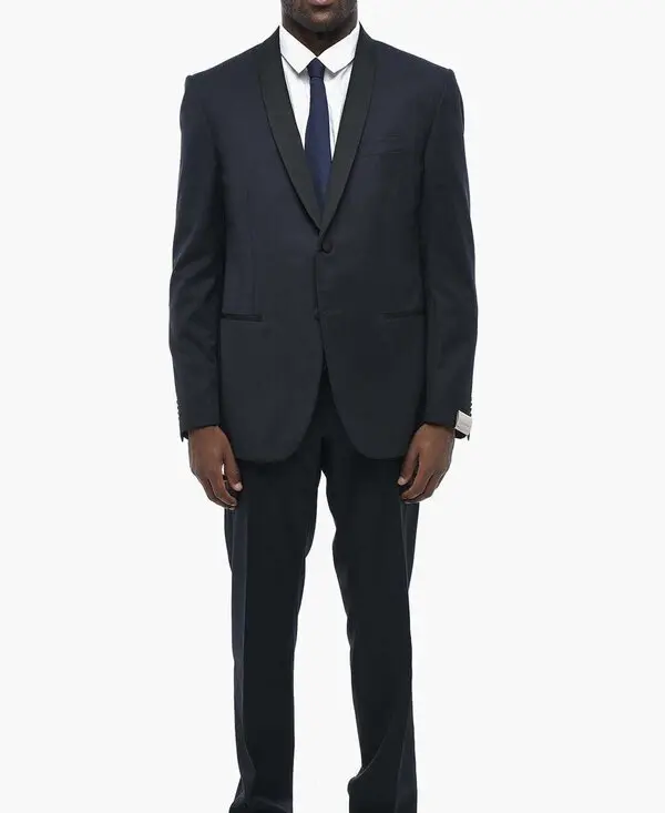 Corneliani Satin-trim Shawl-lapel Dinner Suit