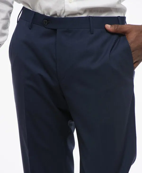 Corneliani Pressed-crease Virgin-wool Trousers