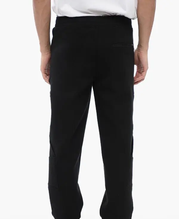 Neil Barrett Drawstring-waist Cotton Cargo Track Pants