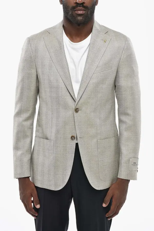 Corneliani Cc Collection Half-lined Blazer