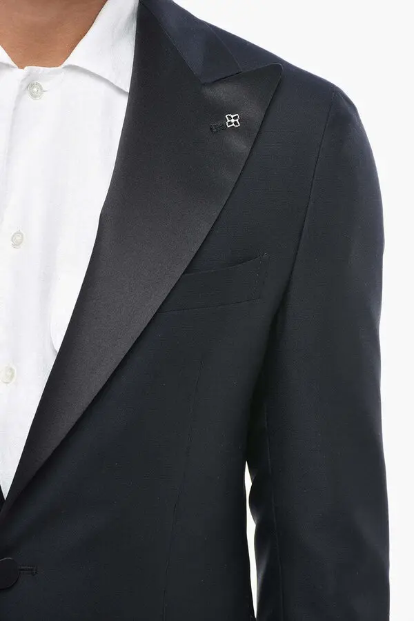 Tagliatore Peak Lapel Suit