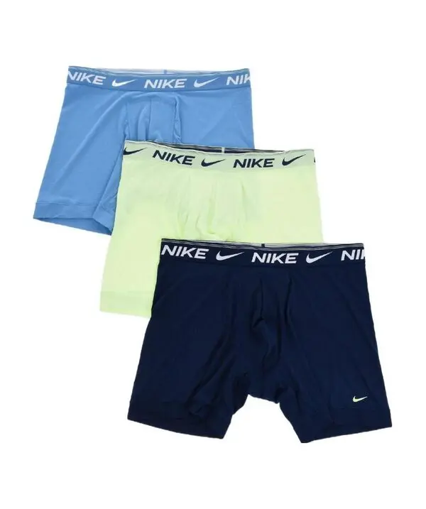 Nike Dri-fit Logo Elastic Waistband Boxers 3-pack