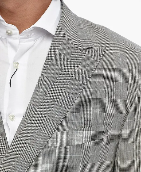 Corneliani Double-breasted District Check Suit