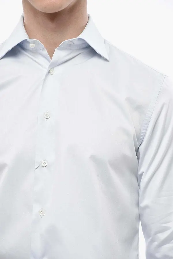 Corneliani French-collar Long-sleeve Shirt