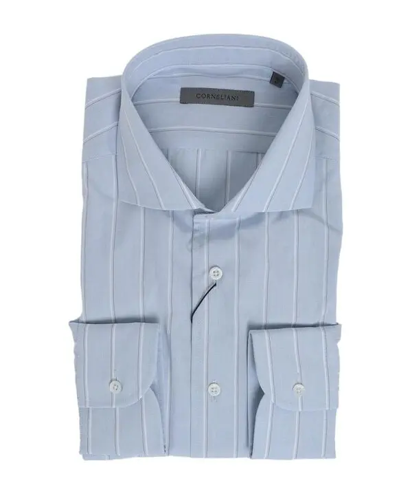 Corneliani Striped Cotton Shirt