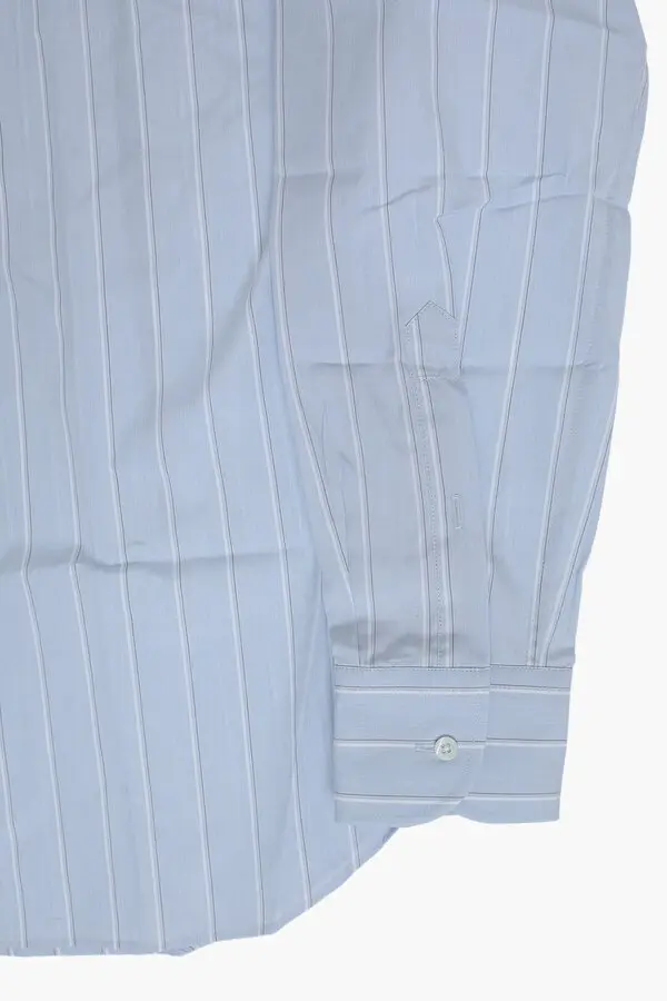 Corneliani Striped Cotton Shirt