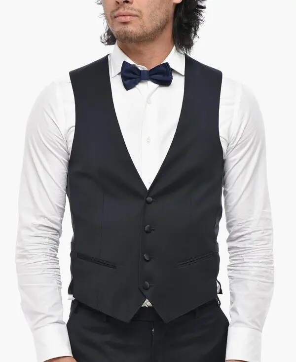 Corneliani Satin Shawl-lapel Three-piece Suit