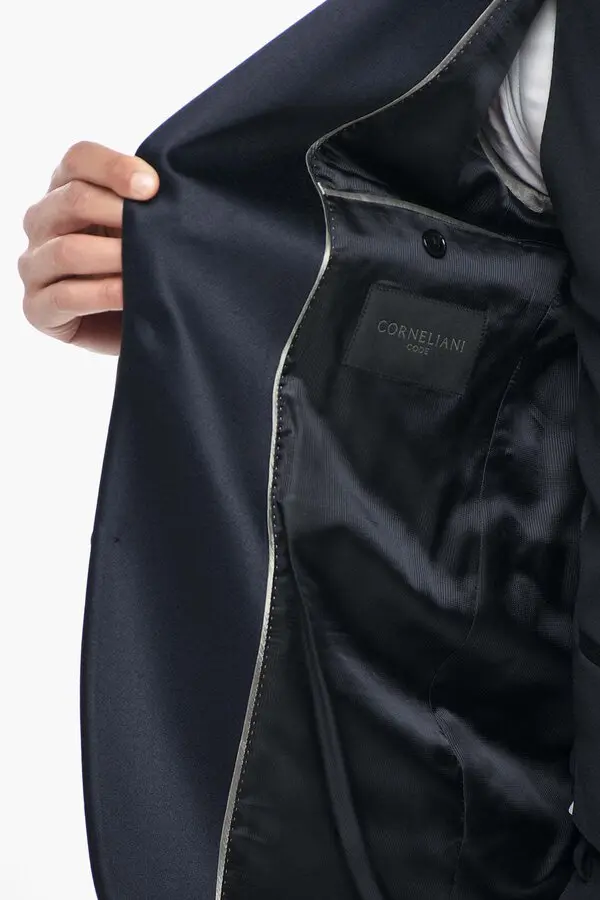 Corneliani Satin Shawl-lapel Three-piece Suit