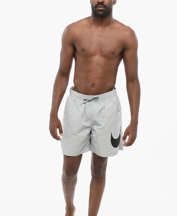 Nike Logo Boxer Swim Trunks