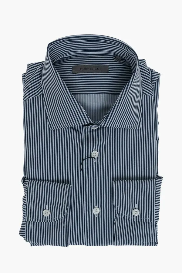 Corneliani Striped Wrinkle-free Shirt