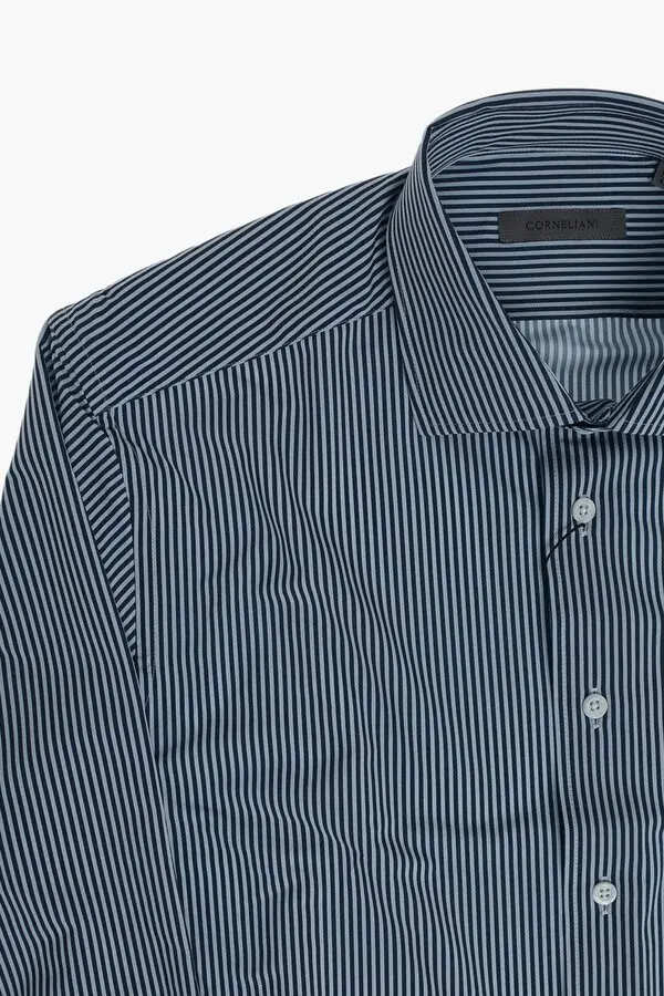 Corneliani Striped Wrinkle-free Shirt