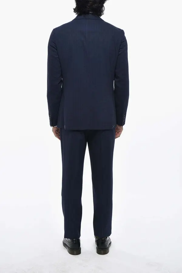 Corneliani Pinstripe Single-breasted Suit