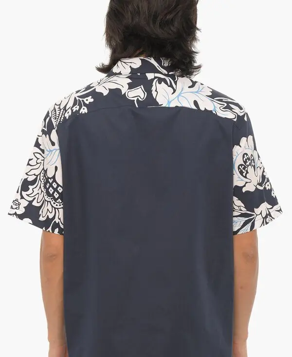 Neil Barrett Hawaiian Bolts Loose-fit Shirt