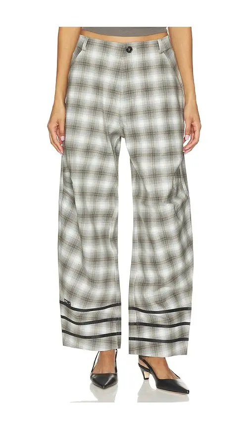 Coperni Technical Tailored Oversized Pant In Grey