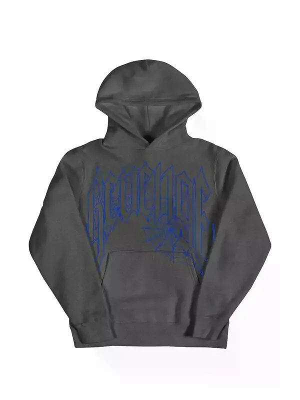 REVENGE Web Cross Logo-print Hoodie