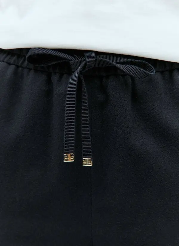 Moncler Wool-blend Drawstring Trackpants