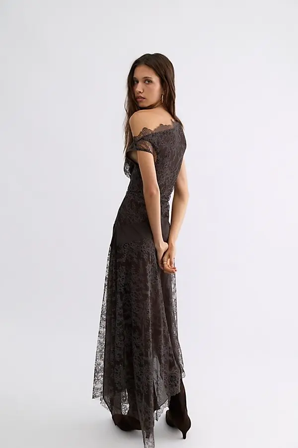 Bec & Bridge Marika Asymmetric Midi Dress