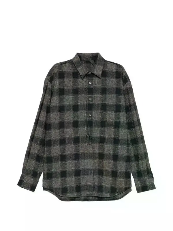 MARINA YEE Plaid Shirt - Grey