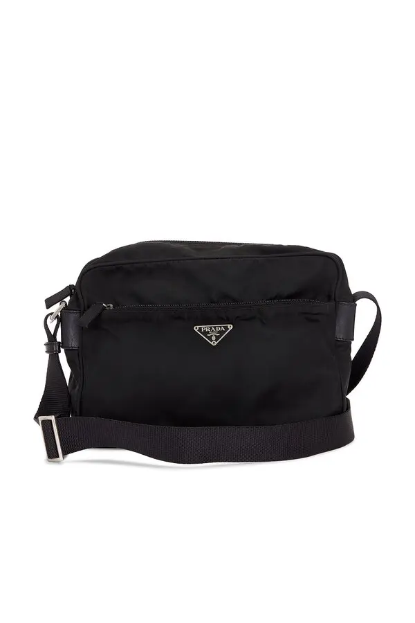 Prada Tessuto Crossbody Bag - Black