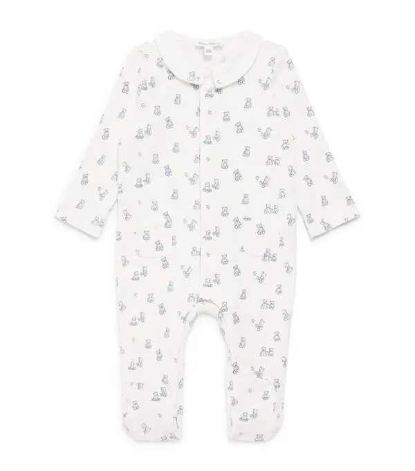 TARTINE ET CHOCOLAT Teddy Bear All-in-one - Ivory