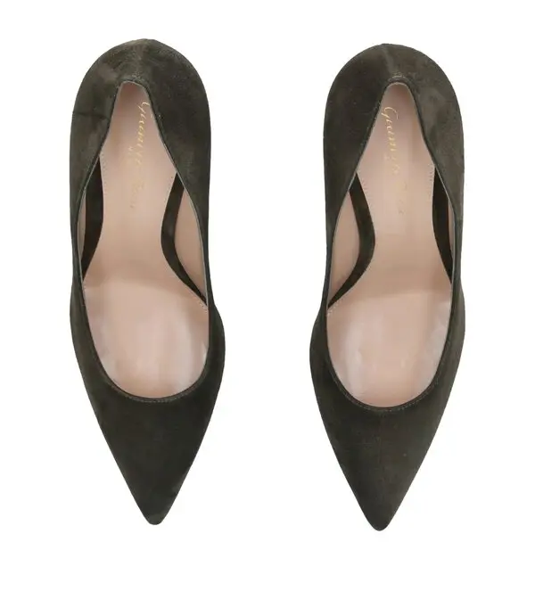GIANVITO ROSSI Suede Pumps 85