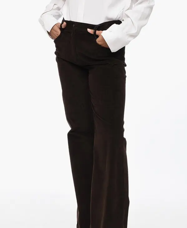 True Royal Corduroy Belt-loops Trousers