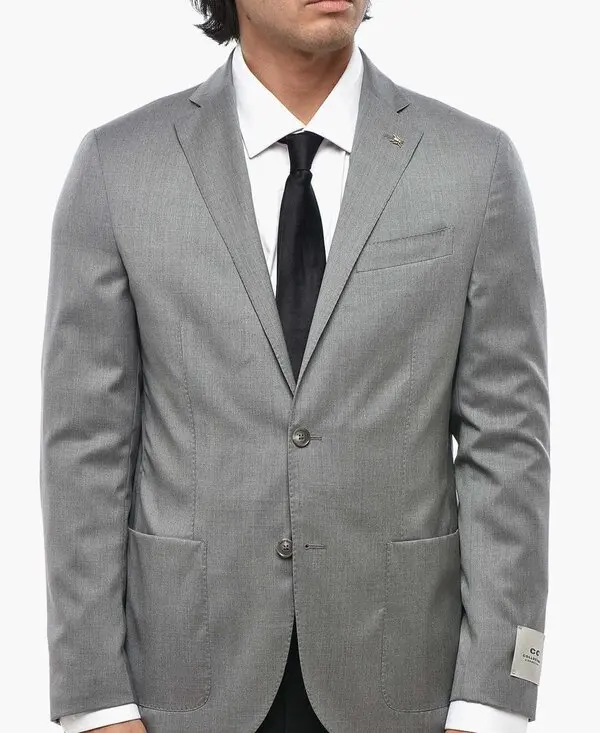 Corneliani Single-breasted Patch-pocket Blazer