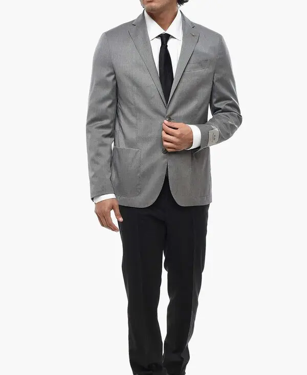 Corneliani Single-breasted Patch-pocket Blazer