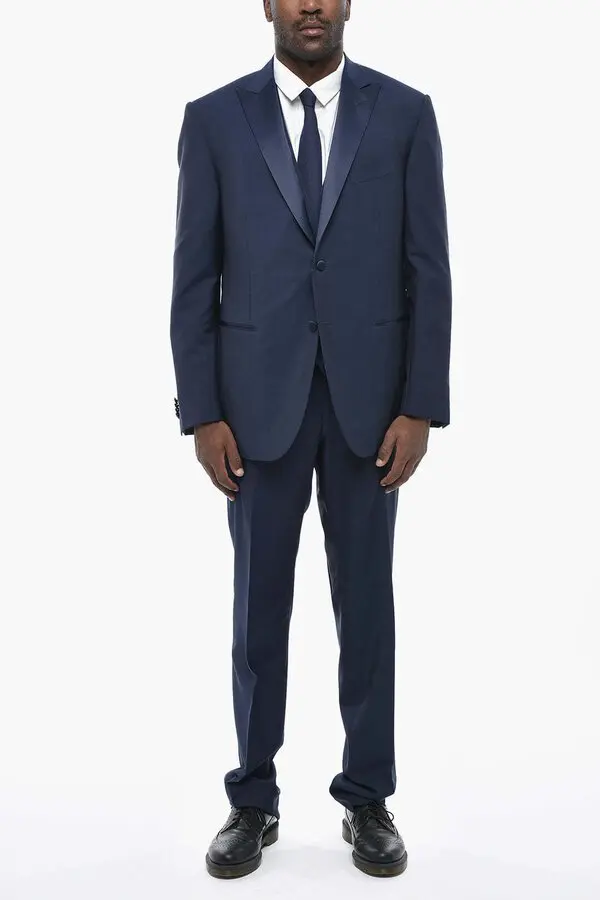 Corneliani Peak-lapel Three-piece Suit