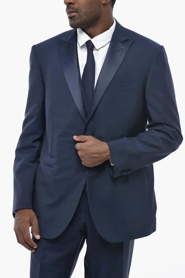 Corneliani Peak-lapel Three-piece Suit