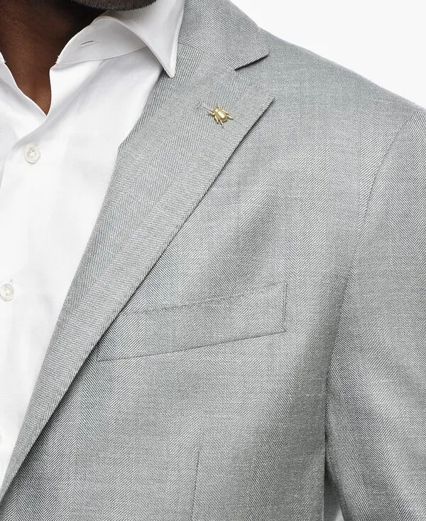 Corneliani Cc Collection Herringbone Blazer