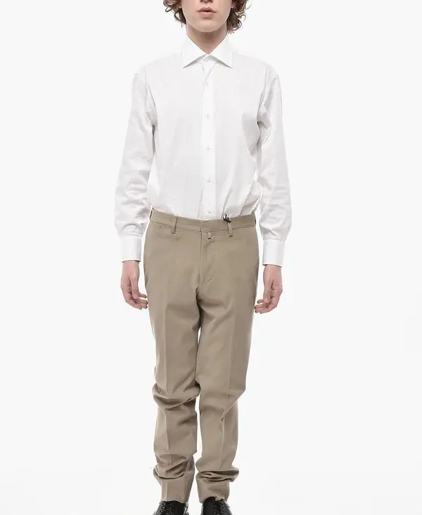 Corneliani Cotton Chino Trousers