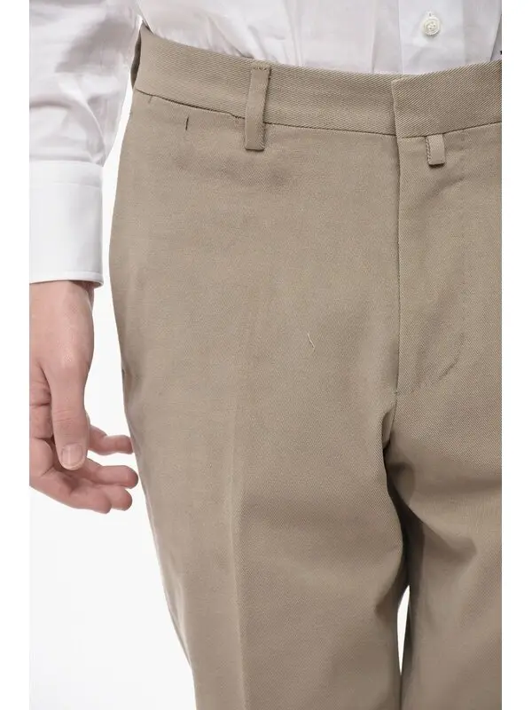 Corneliani Cotton Chino Trousers