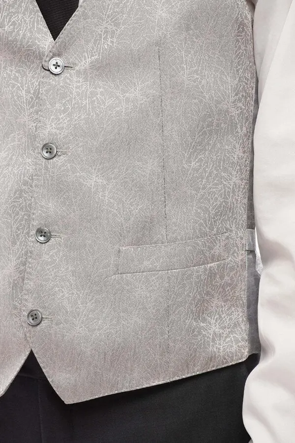 Corneliani Leaf-pattern Waistcoat