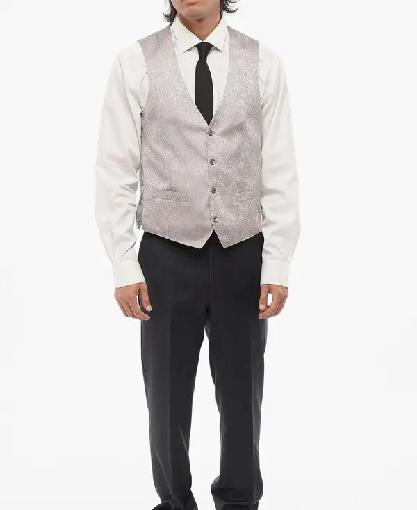 Corneliani Leaf-pattern Waistcoat