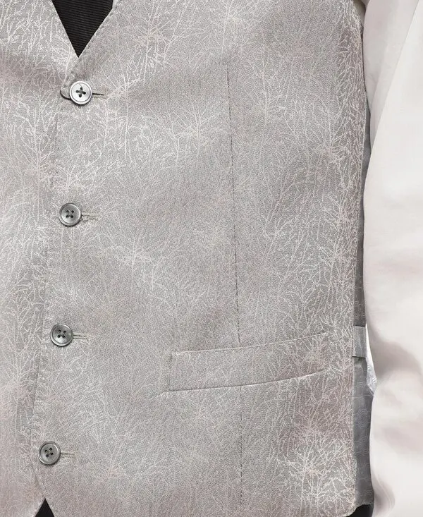 Corneliani Leaf-pattern Waistcoat