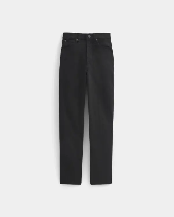 Everlane High-rise Cigarette Jean - Black