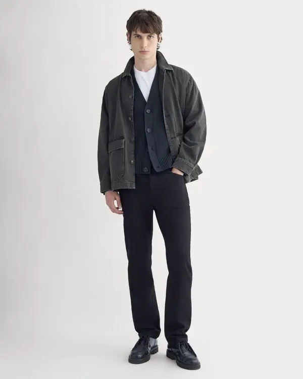 Everlane Comfort-stretch Slim-fit Jean - Black