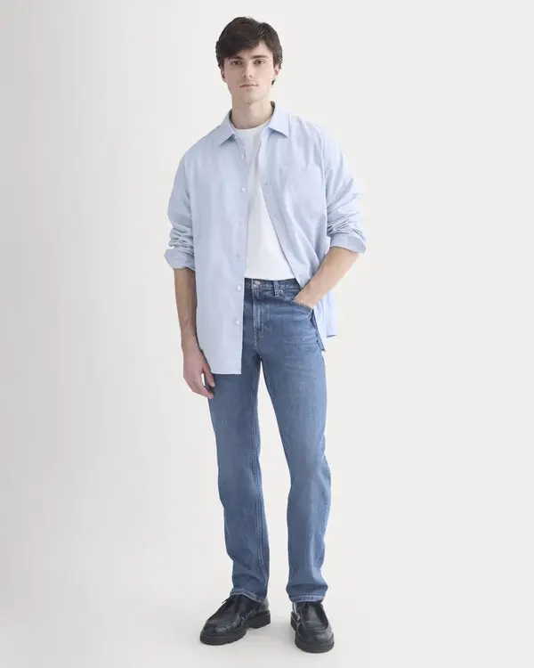 Everlane Comfort-stretch Slim-fit Jean - Medium Indigo
